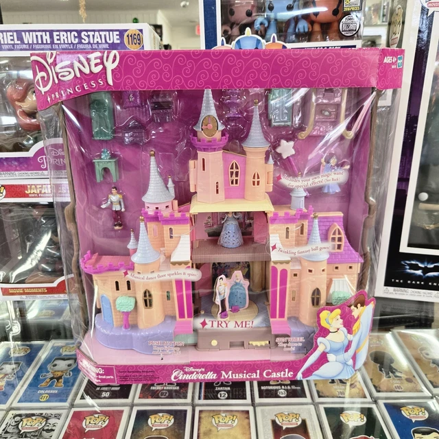 DISNEY PRINCESS CINDERELLA Musical Castle Playset Polly Pocket $310.29 ...
