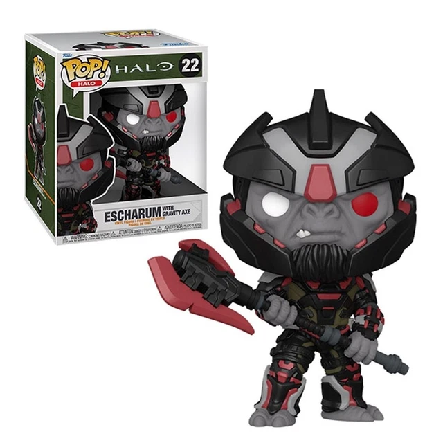 258246 FUNKO POP super videojuegos halo infinite escharum con hacha de ...