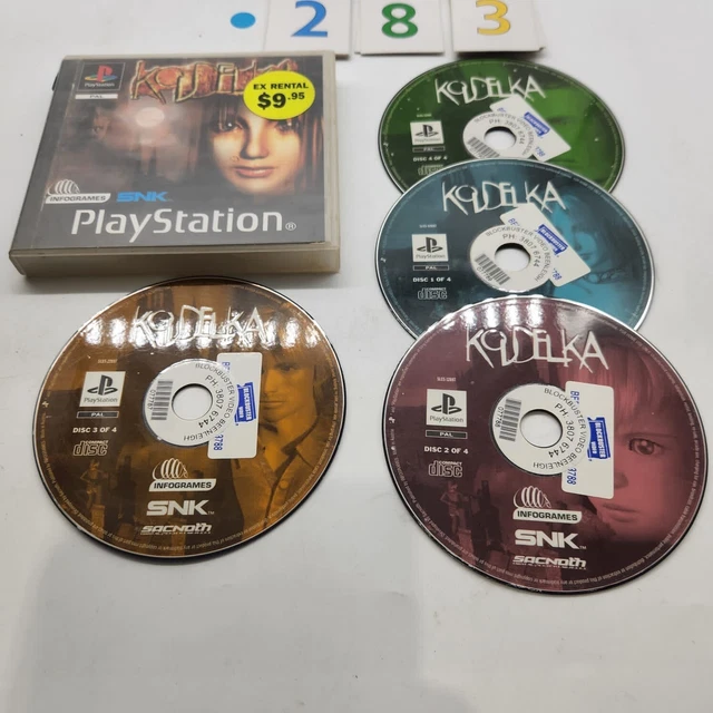 KOUDELKA PS1 PLAYSTATION 1 Game PAL b283 $189.95 - PicClick AU