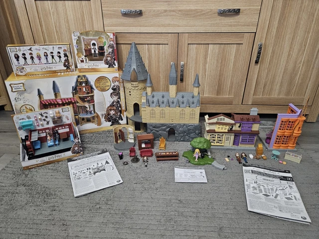 WIZARDING WORLD MAGICAL Minis Harry Potter Hogwarts Castle Diagon Alley ...