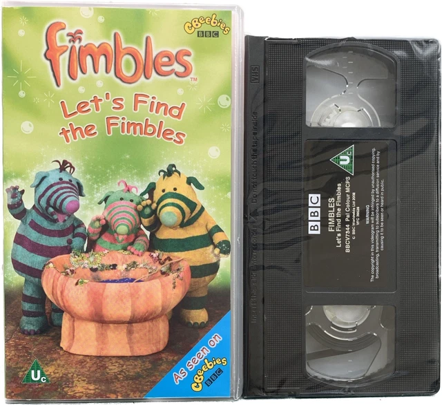 CBEEBIES 'FIMBLES: LET'S Find the Fimbles' - VHS Video - Sealed £14.99 ...