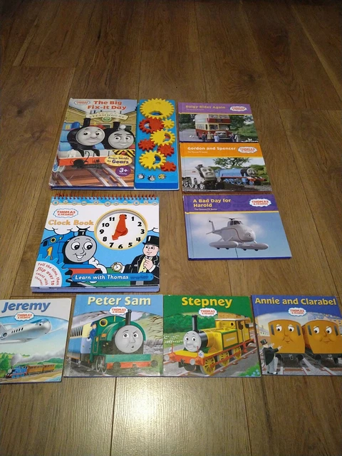 THOMAS THE TANK Engine Book Collection And Learning Bundle. 9 books ...