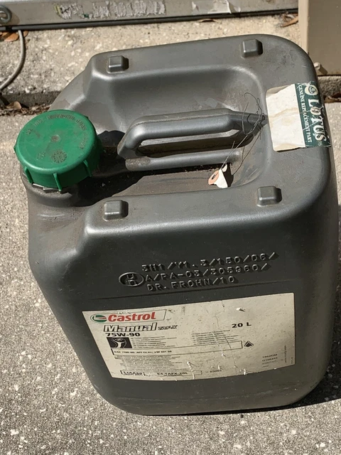 CASTROL OIL Motor Oil 20L CAN GALLON COLLECTORS ITEM -NO OIL GALLON ...