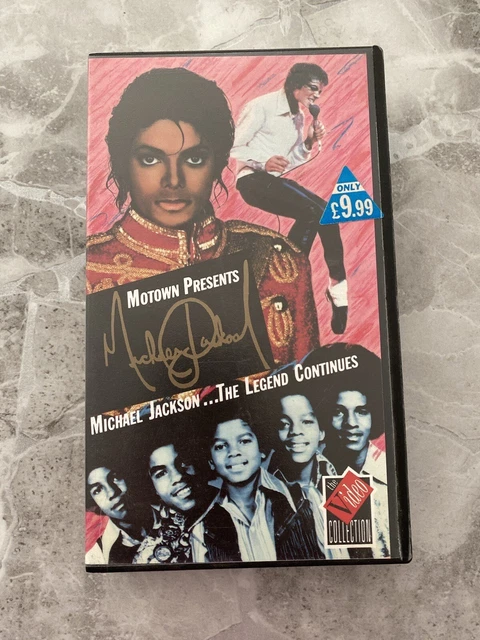 MICHAEL JACKSON... THE Legend Continues VHS £11.12 - PicClick UK