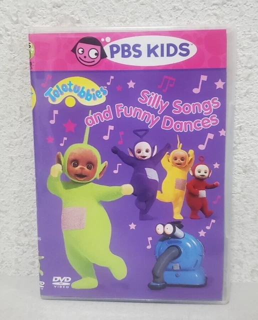 TELETUBBIES SILLY SONGS and Funny Dances 2 DVDs 2002 PBS Kids Childrens ...