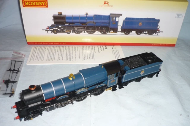 HORNBY OO GAUGE BR KING CLASS 4-6-2 TENDER LOCO 6025 KING HENRY III ...