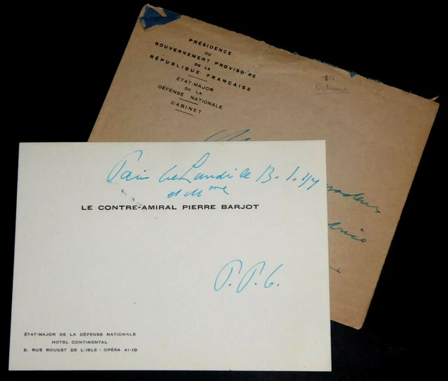 BARJOT STONE - AUTOGRAPH CARD SIGNED TO M. and Mrs. SEVA and MARKO ...