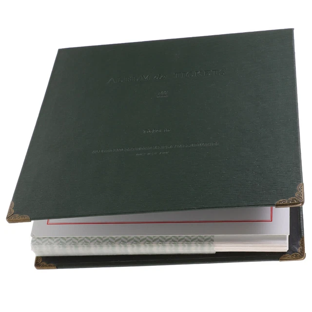 CURRENCY HOLDER BILL Book Ticket Collection Receipt Storage Photo ...