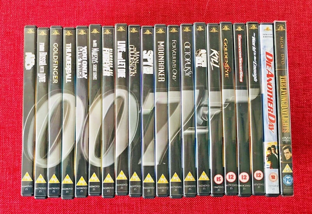LOT DVD JAMES Bond, édition spéciale x 19 et édition standard x 1 EUR 28,54 - PicClick FR