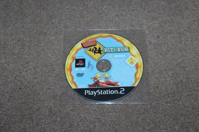 THE SIMPSONS: HIT & Run (Sony PlayStation 2) PS2 Game Disc (VERY GOOD ...