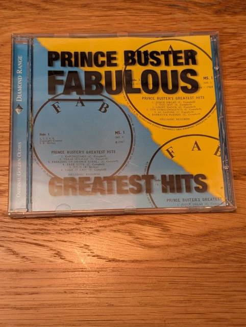 PRINCE BUSTER . Fabulous ..Greatest Hits CD £9.19 - PicClick UK