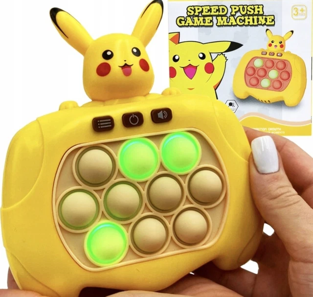 POKEMON PIKACHU QUICK Push Pop It Game Fidget Toys For Adults & Kids ...