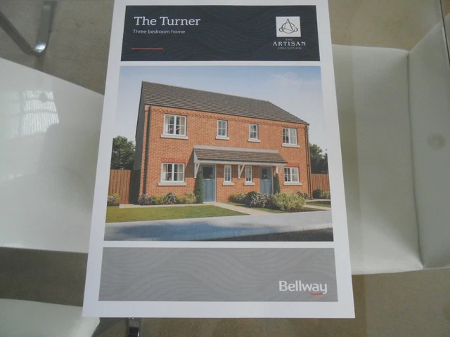 BELLWAY HOMES - The Turner - Original A4 Promo Sales House Brochure ...