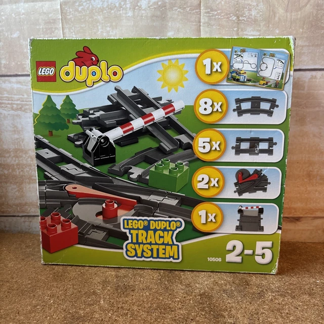 LEGO DUPLO TRAIN Tracks Extension Accessory Set 10506 - Level Crossing ...