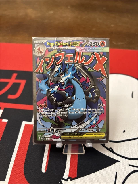 *SEALED* MEGA CHARIZARD X ex 023 & Oricorio ex 024 Black Star Promo UPC ...
