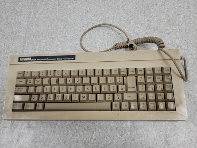 AMSTRAD KEYBOARD 256K Personal Computer Work Processor. £29.99 ...
