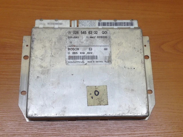 MERCEDES BENZ W210 Brake Control Module Unit Ecu Bosch 0265456332 q01 ...
