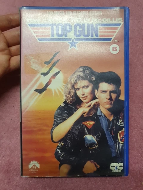 TOP GUN BIG Box VHS Ex Rental CIC £21.52 - PicClick UK
