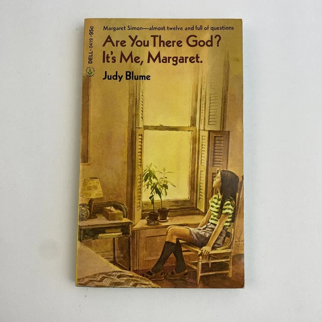 ARE YOU THERE God? It's Me Margaret Judy Blume 1975 Vintage Paperback ...