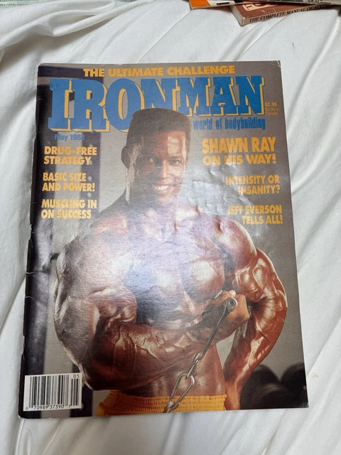 VINTAGE 1988 IRONMAN MAGAZINE Muscle Builder Shawn Ray 5-88 £16.16 ...