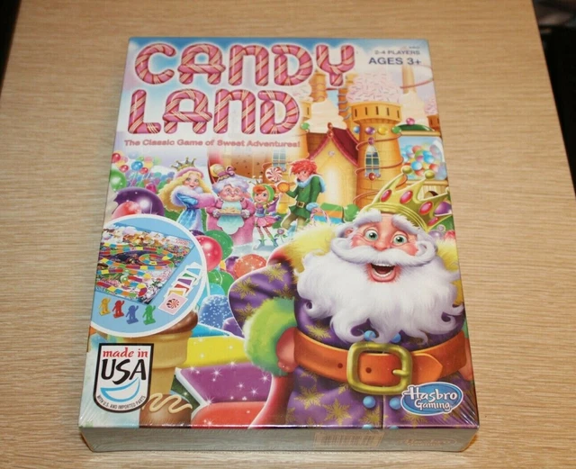CANDY LAND CLASSIC, NEW Hasbro Fun Family Adventure Board Game 2-4 ...
