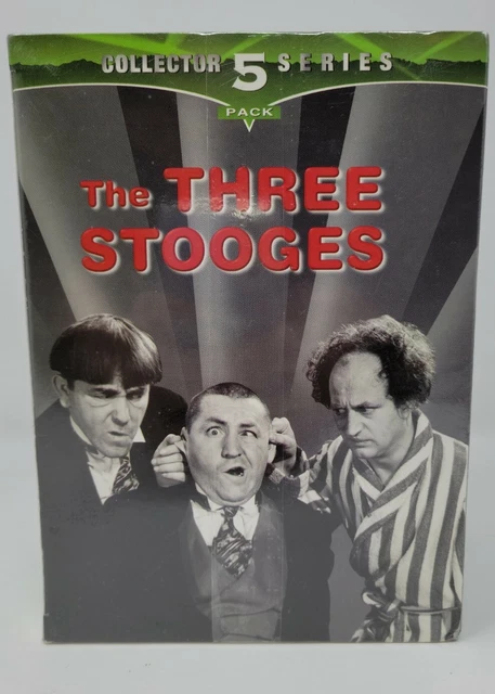 THE THREE STOOGES Collector 5 Pack Series VHS Factory Sealed. £10.37 ...