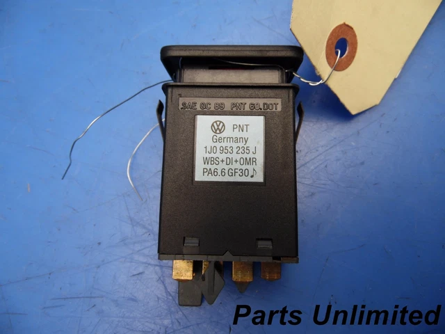 99-05 VW GOLF MK4 OEM emergency hazard flasher switch Part # 1J0 953 235 J $27.82 - PicClick CA