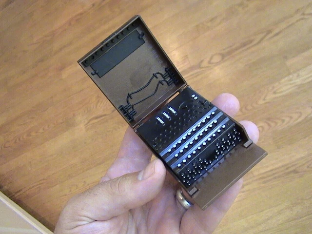 1 6 Scale Miniature Wwii German Enigma Machine Encryption Decoder Bbi Custom Did 87 76