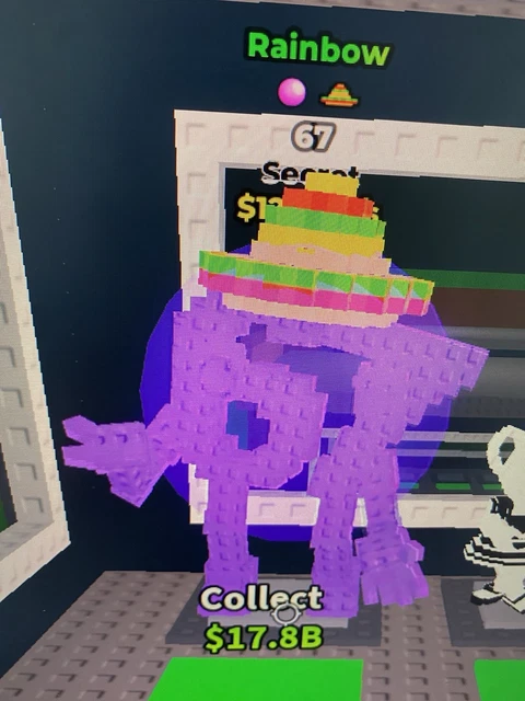 RAINBOW 67 123M Steal A Brainrot Roblox EUR 15,00 - PicClick DE