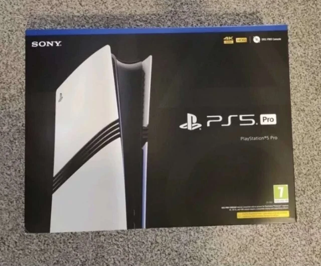 SONY PLAYSTATION 5 Pro PS5 PRO Console 2TB Digital Edition BRAND NEW £ ...