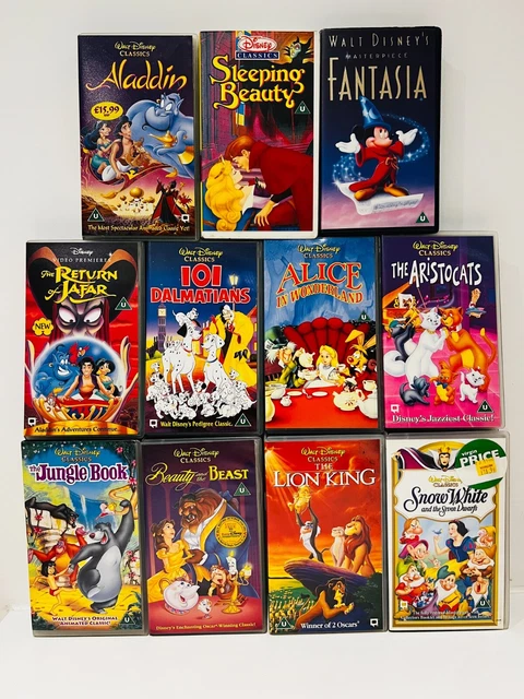 WALT DISNEY CLASSICS VHS Tapes Bundle of 11x PAL VHS tapes £10.33 - PicClick UK