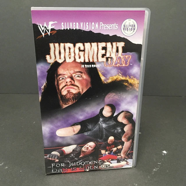 VHS VIDEO TAPE WWF Judgement Day In Your House Silver Vision PAL 1998 £ ...