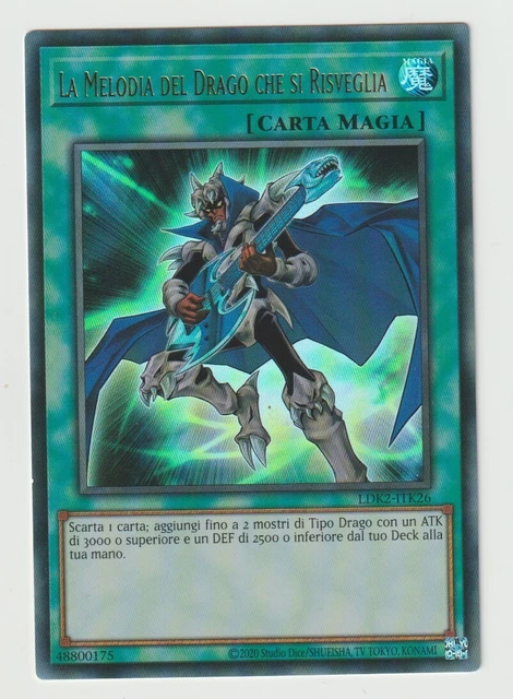 LA MELODIA DEL Drago Che Si Risveglia LDK2 ITK26 , UNL 2024 Ultra Rara ...