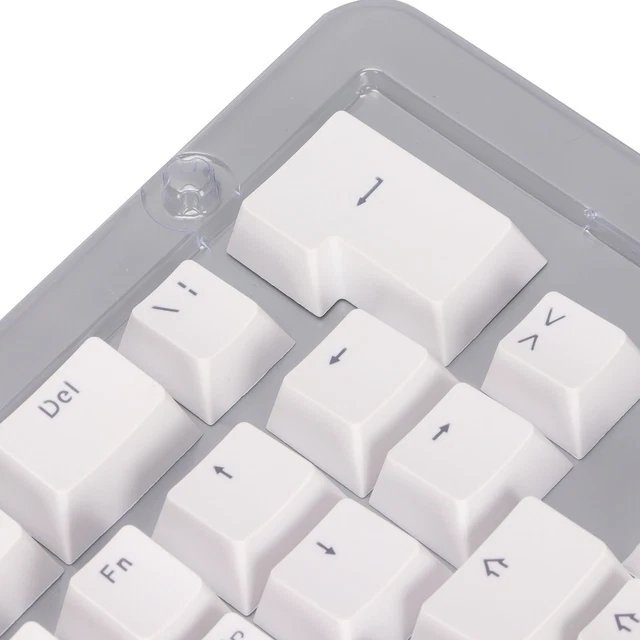 (WHITE)114 KEYS CUSTOM PBT Keycaps For Mechanical Keyboard 16 Colores ...