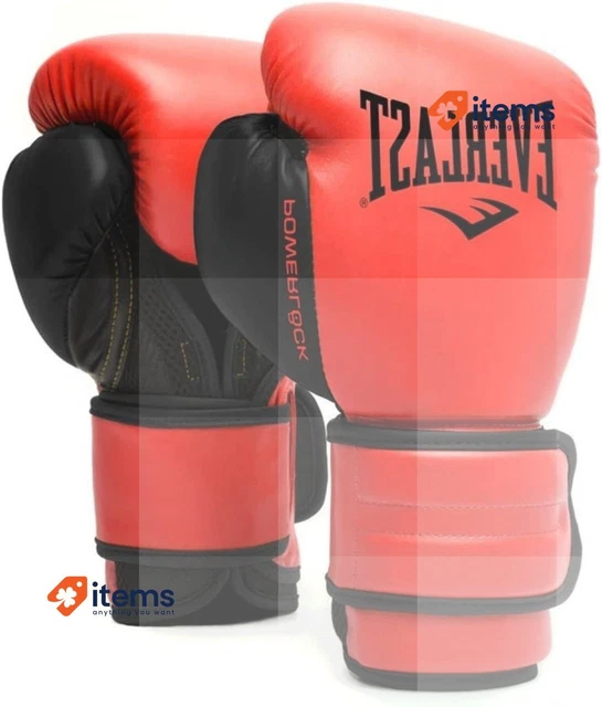 Gant De Boxe Homme Everlast | Powerlock OG Boxing Hook & Loop | Gants ...