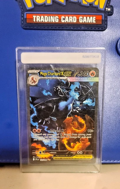POKEMON PHANTASMAL FLAMES Mega Charmander X EX #125 ultra rare $700.00 ...