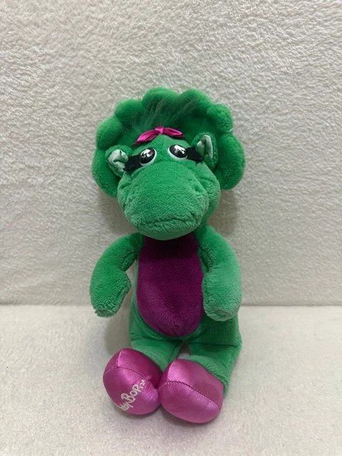 VINTAGE BARNEY AND Friends Babybop green dinosaur soft toy plush £12.50 ...
