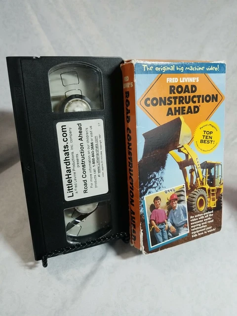 ROAD CONSTRUCTION AHEAD (VHS 1991) Action Packed Video, Educational ...