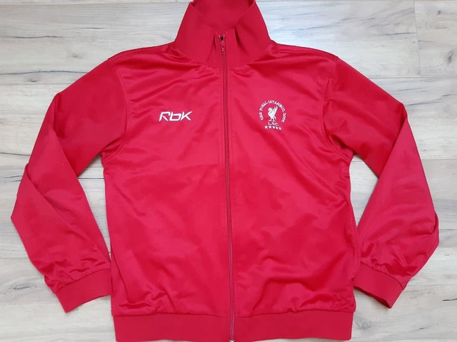 LIVERPOOL ISTANBUL REEBOK track jacket sweatshirt bluse top zip! 4,5/6 ...