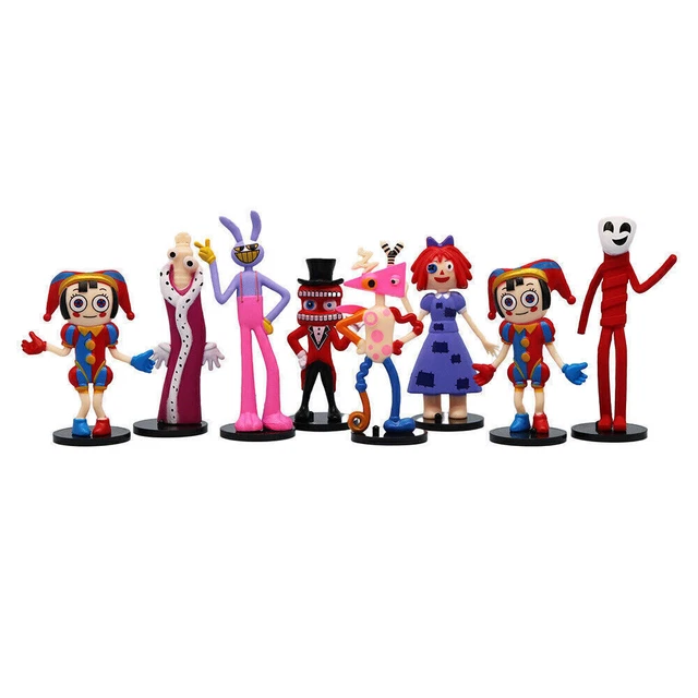 THE AMAZING DIGITAL Circus Pomni Jax Caine Ragatha Kinger Model Figure ...