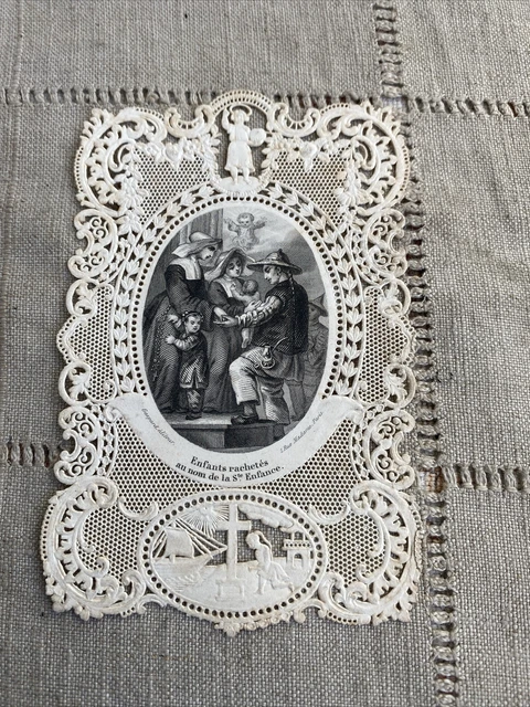 ANCIEN CANIVET IMAGE Pieuse Religieuse Enfants Rachetés Au Nom De La ...
