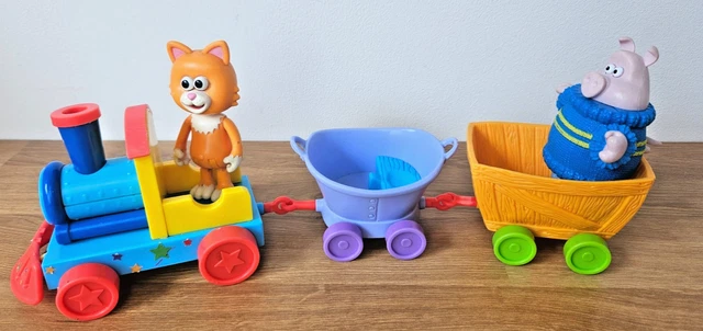 CBEEBIES TIMMY TIME Train Playset With Figures x 2 working sound £34.99 ...