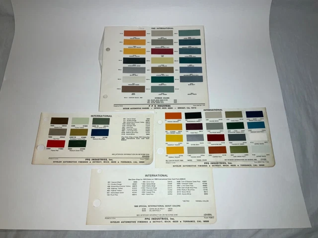 International Harvester Colors