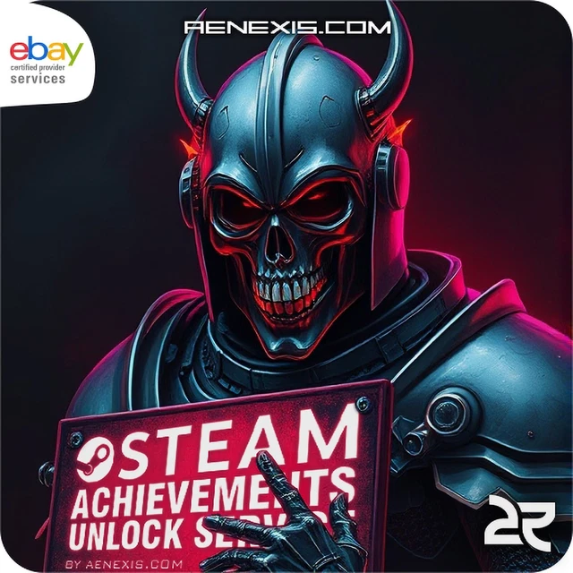 🔵🏆 STEAM ACHIEVEMENTS Unlock Service 🏆🔵 100% Game Completion Trophy ...
