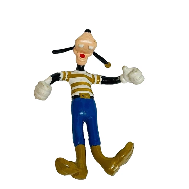 VINTAGE GOOFY PIRATE Bendable Disney's Fantasyland Playset 6" £10.09 ...
