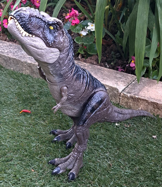 JURASSIC WORLD PARK Epic Roarin' Tyrannosaurus Rex Dinosaur T-Rex Toy ...