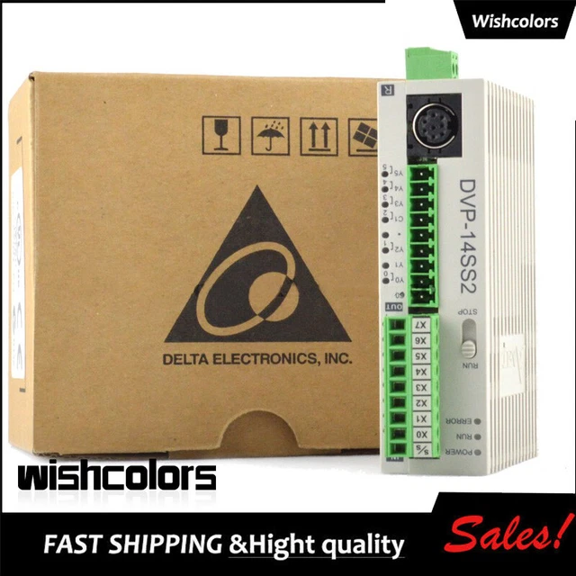 Dvp14ss211t Original Plc Programmable Logic Controller Dvp Ss 8di 6do For Delta £7658 Picclick Uk