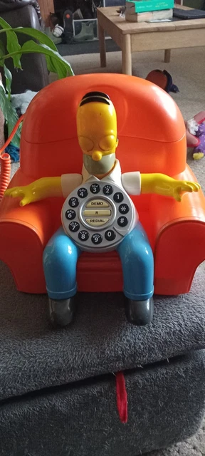 THE SIMPSONS “ Homer Simpson Animated Telephone Land Line 2004 £63.10 ...