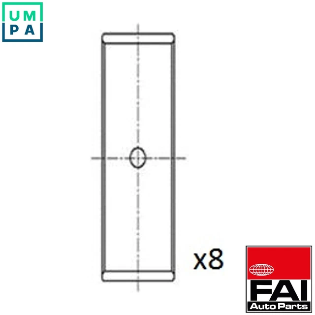 CONNECTING ROD BEARING Bb2061-Std Std For Anw/Bca/Axu/Blg/Bud/Bmy/Bln ...