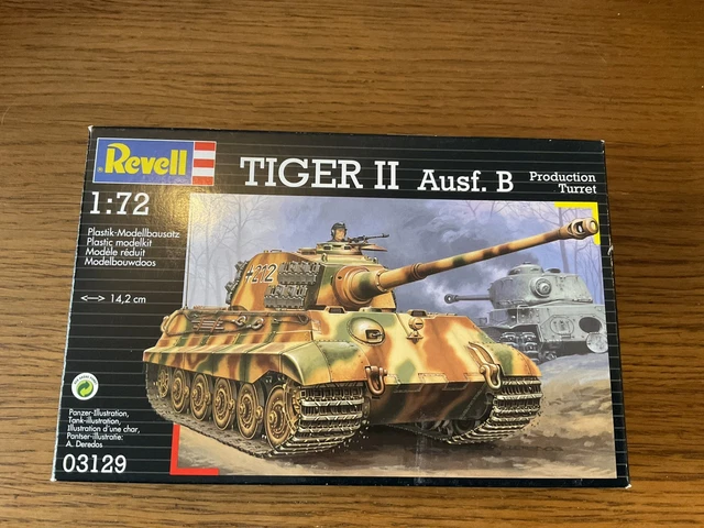 REVELL TIGER II Ausf. B Tank 1/72 No. 03129 £16.32 - PicClick UK
